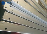 China 0.005mm Precision CNC Machined Aluminum Rail for Textile Machinery 6061 for sale