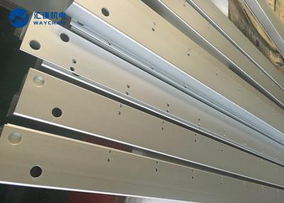 China 0.005mm Precision CNC Machined Aluminum Rail for Textile Machinery 6061 for sale