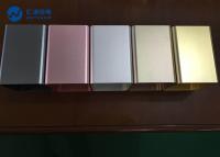China Multicolor Micro Machining Extruded Aluminum Enclosure Aluminium Extrusion Case for sale