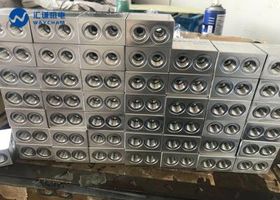 China ±0.002mm Tolerance CNC Milling Components Ra0.4 Roughness Hydraulic Valve for sale