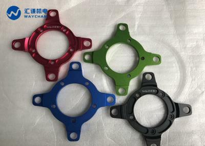 China Color Anodized Aluminum Machined Components  +/- 0.00008 inch Tolerance for sale