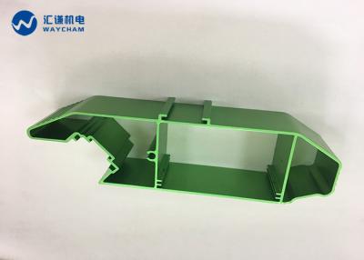 China Green Anodized Aluminum CNC Machined Instrument Case ±0.002mm Tolerance for sale