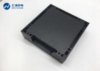 China Black Anodized Ra0.4 6063T5 CNC Aluminum Machining Signal Light Enclosure for sale