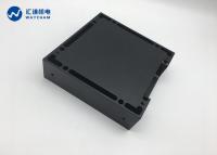 China Black Anodized Ra0.4 6063T5 CNC Aluminum Machining Signal Light Enclosure for sale
