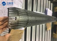 China Rust Proof +/-0.002mm CNC Machining Components 2 Meters Aluminum Radiator Fin for sale