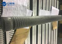 China Rust Proof +/-0.002mm CNC Machining Components 2 Meters Aluminum Radiator Fin for sale