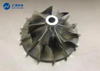 China 7075 Aluminum CNC Precision Machined Wheel Rotor Impeller Custom Sizes 0.01mm Tolerance for sale