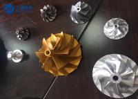 China 7075 Aluminum CNC Precision Machined Wheel Rotor Impeller Custom Sizes 0.01mm Tolerance for sale