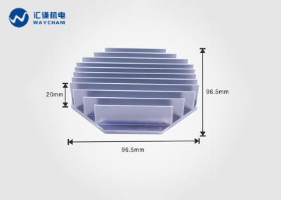 China CPU Cooling 6063T5 Extruded Aluminum Heat Sink  GB5237.1-2008 Standard for sale