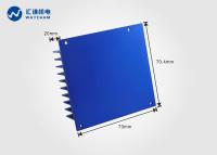 China Customized Square 500W 6005T5 Car Amplifier Heat Sink with CNC Holes Aluminum 6063 for sale