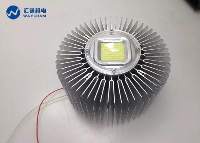 China Alloy 6063 LED Aluminium Heatsink Extrusion 5.8m Round LED Heatsink for High Bay Street Light for sale