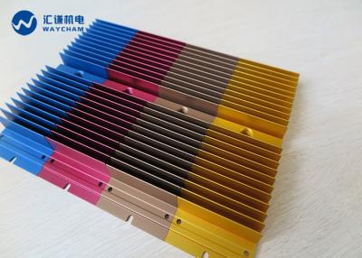 China Custom Extruded Aluminum Heat Sink 4-6M Length 500W Anodized for LED Lighting for sale