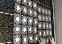 China 6063 Alloy Extruded Aluminum Heat Sink Silver Anodized Fast Heat Conduction 100mm for sale