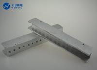 China Grey Anodized 6063T5 CNC Precision Machined Medical Tube Holder 0.05mm Tolerance for sale
