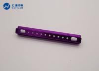 China Grey Anodized 6063T5 CNC Precision Machined Medical Tube Holder 0.05mm Tolerance for sale