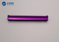 China Grey Anodized 6063T5 CNC Precision Machined Medical Tube Holder 0.05mm Tolerance for sale