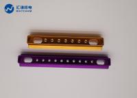 China Grey Anodized 6063T5 CNC Precision Machined Medical Tube Holder 0.05mm Tolerance for sale