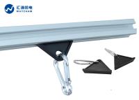China SGS ROHS 30mm T Slot Hook Clip Clamp Small Size Durable Aluminum Profile Accessory for sale