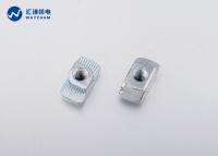 China Steel T Slot Nut M4 M5 M6 Zinc Blue 8mm Spring Loaded Ball Fasteners for Aluminum Profile for sale