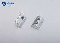 China Steel T Slot Nut M4 M5 M6 Zinc Blue 8mm Spring Loaded Ball Fasteners for Aluminum Profile for sale