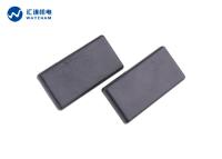 China Custom 40x80mm T Slot End Cap Plastic Black Nylon Profile Accessories for sale