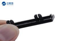 China Custom 40x80mm T Slot End Cap Plastic Black Nylon Profile Accessories for sale
