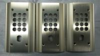 China Brushed Max0.005mm Precision Aluminium Machined Parts For Doorbell Elevator Button for sale