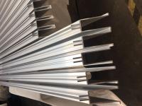 China 6063T5 Anodized Aluminum CNC Milling Service 45 Degree Cutting Frame for sale
