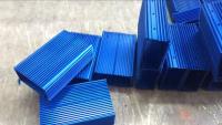 China Blue Anodized  CNC Drilling 6061 Extruded Aluminum Enclosure Anticorrosive for sale