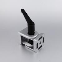 China 30x30mm Zinc T-Slot Pivot Joint with Handle for Aluminum Profile Corner Connection for sale