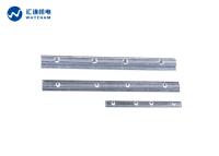 China Nonstandard T Slot Accessories Linear Bar Connector Top Treaded Triangle Bracket for sale