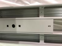 China Point Welding 6063T5 Aluminum LED Frame with PCB Panel Custom CNC Machining for sale