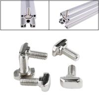 China Silver M8x16 M8x20 Tee Slot Bolts 3030 Aluminum Extrusion Parts for sale