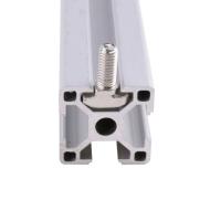 China Silver M8x16 M8x20 Tee Slot Bolts 3030 Aluminum Extrusion Parts for sale
