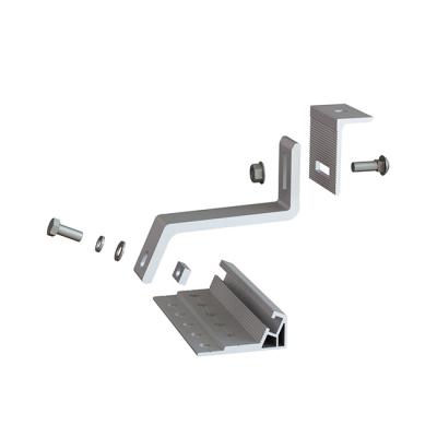 China SOEASY HP34 6063 Solar Panel Tile Roof Hook / 42m/S Quickmount Tile Hook for sale