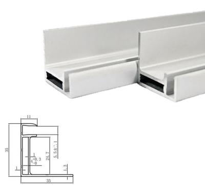 China Silver Electrophoresis 0.8mm~2.0mm Solar Panel Mounting Frame for sale
