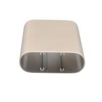 China Custom CNC Aluminum Sandblasting Enclosure Box 60x60x70mm Anodized for sale