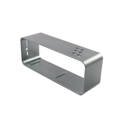 China IP65 Watertight Aluminum Extrusion Enclosure 215x170mm CNC Machined Loudspeaker Box for sale