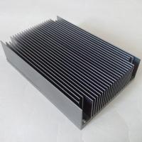 China Black Powder Coated AL 6063 T5 Aluminum Heat Sink 110mm Width Precision Machined for sale
