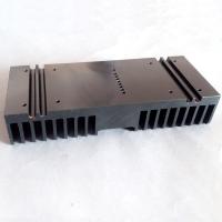 China Aluminum Extruded Heatsink 300x230x120mm CNC Machined for Telecom Power Supply for sale