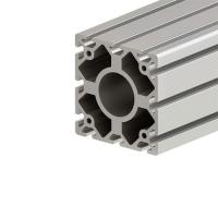 China 120 Series 8.2mm Slotted Aluminum Extrusion Profile 120x120mm for Heavy Duty Warehouse Shelf for sale