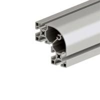 China 80 Series T Slot Aluminum Extrusion 2.2mm Wall Thickness 80x80mm for Safety Guards for sale