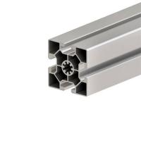 China 60 Series T Slot Aluminium Extrusion Profile 9.2mm Height 60x60mm for Machine Frames for sale
