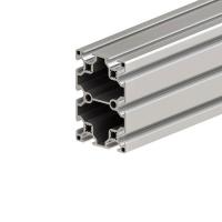 China 60 Series T Slot Aluminium Extrusion Profile 9.2mm Height 60x60mm for Machine Frames for sale
