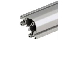 China 60 Series T Slot Aluminium Extrusion Profile 9.2mm Height 60x60mm for Machine Frames for sale