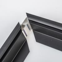 China 6063 T5 Anodised Solar Panel Aluminum Frame / Solar Plate Frame Customized Length for sale