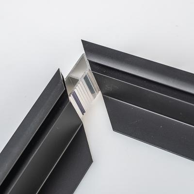 China 6063 T5 Anodised Solar Panel Aluminum Frame / Solar Plate Frame Customized Length for sale