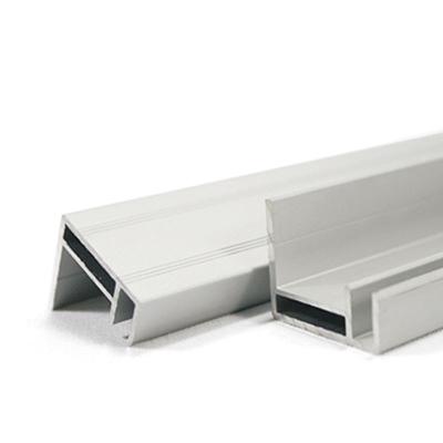 China 6063 6061 Aluminum Extrusion Profiles  200mm Width Solar Panel Frame for sale
