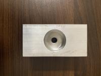 China 6063-T5 Aluminum Block CNC Tapping Side Milling 6063-T5 for sale