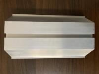 China Aluminum 6063 T5 Special Section CNC Machining Components Sandblasting for sale